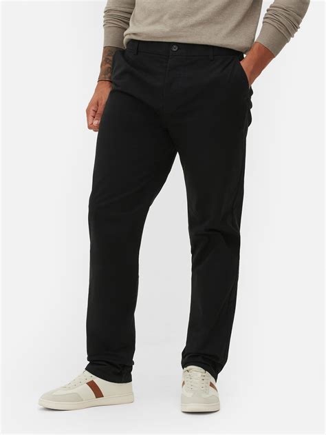 Mens Black Trousers And Pants Slim Casual And Formal Primark Uk