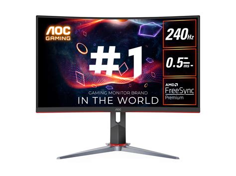 C27G2Z 27" 240Hz Curved Gaming Monitor - AOC Monitor