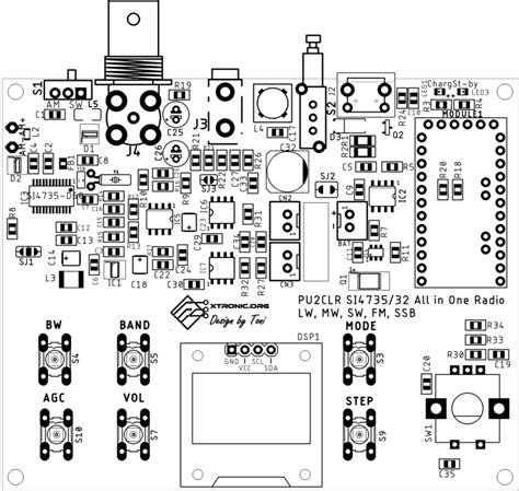 Si4735 Si4732 All Band Radio Receiver Lw Mw Fm Sw Xtronic