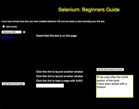 Testhead Practicum Selenium 2 Testing Tools Beginners Guide Getting