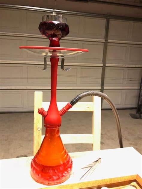Lady In Red Hookah