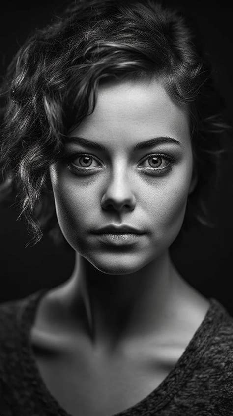 Monochrome Muses B W Portrait Of Beautiful Woman Artofit