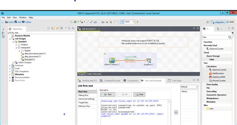 Integrating Talend Spatial Module Extension Into Tibco Jaspersoft® Etl