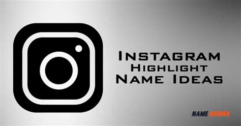500 Instagram Highlight Name Ideas 2025 Name Guider