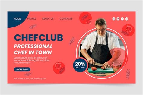 Vetores E Ilustrações De Chef Template Para Download Gratuito