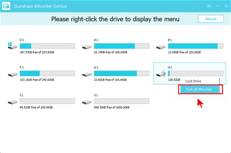 BitLocker Genius For Windows User Guide Turn On Off BitLocker For Windows Drives