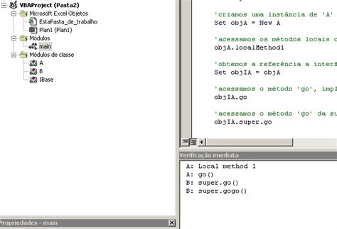 Excel Vba Inheritance Analog Of Super Stack Overflow