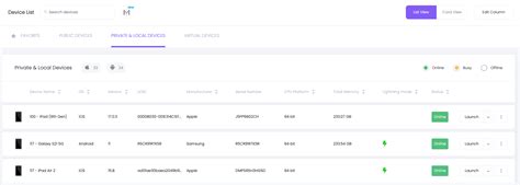 Device Metadata Kobiton Docs