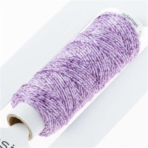 Cosmo Sashiko Thread 204 Violet Field