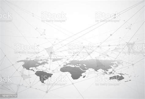 연결 점 들과 라인을 추상화 합니다 연결 과학 배경입니다 벡터 일러스트 레이 션 0명에 대한 스톡 벡터 아트 및 기타 이미지 0명 3차원 형태 개념 Istock