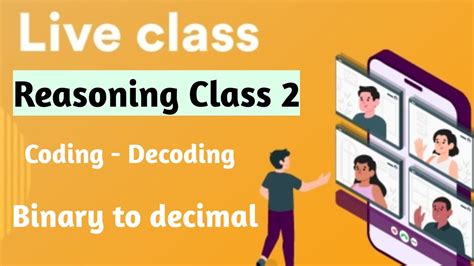 Reasoning Class 2 Coding Decoding Binary To Decimal Number Youtube