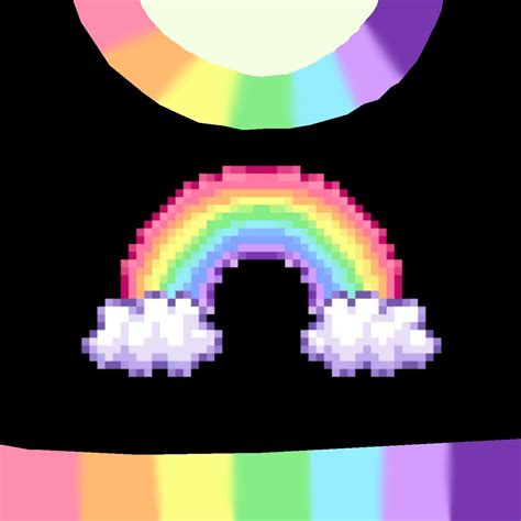 Roblox T Shirt Rainbow