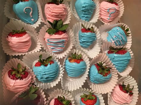 Gender Reveal Strawberries
