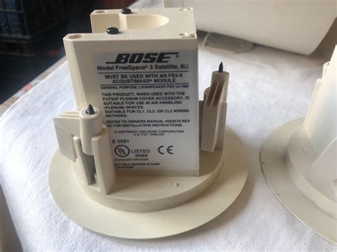Bose Freespace 3 Ii Flush Mt Bass W Speaker Set Catawiki