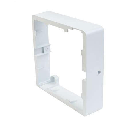 Led луна Caro 2в1 за скрит и открит монтаж бяла влагозащитена 220v 12w Ip54 Cct 960lm 145x145mm