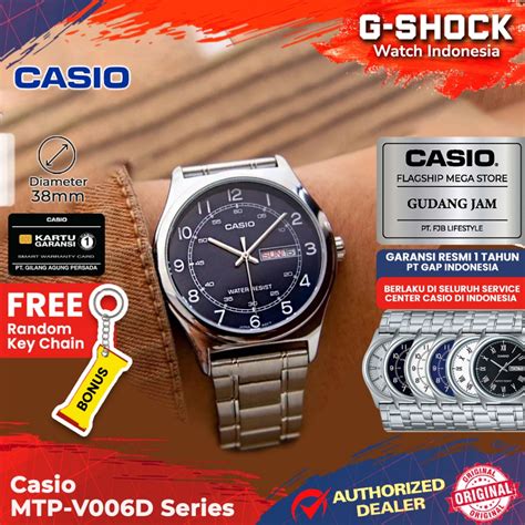 Jual Jam Tangan Casio General Mtp V006d Mtp V006 Mtpv006d Mtpv006 Series Shopee Indonesia