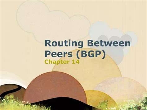 Ppt Routing Between Peers Bgp Powerpoint Presentation Free Download Id732123