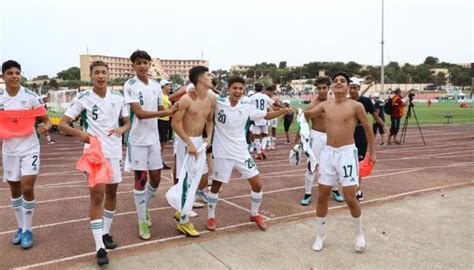 كأس العرب للناشئين الجزائر تصعد لنصف النهائي على حساب تونس
