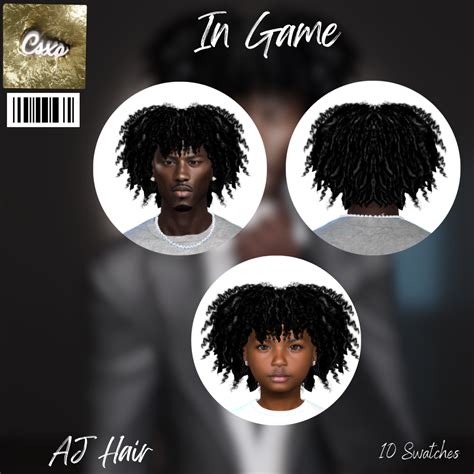 Cecesims Xo Sims 4 Cc Black Male Hair Free Afro Hair Sims 4 Cc Male