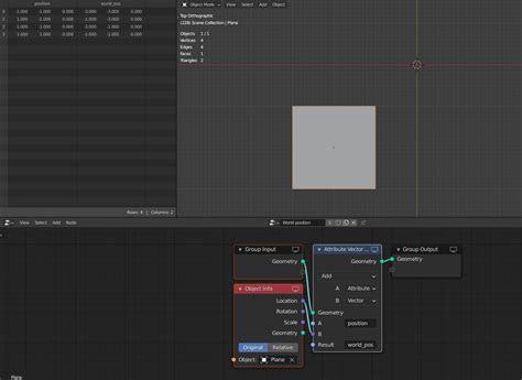 Geometry Node Get Global Position Modeling Blender Artists Community