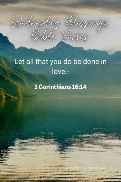 13 Inspiring Wednesday Blessings Bible Verses