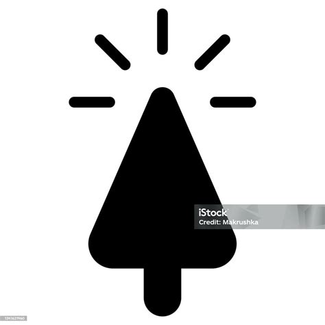 Cursor Pointer Mouse Cursor Arrow Pointer Click Symbol Computer Mouse Pictogram Stock