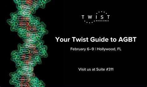 Twist Bioscience On Linkedin Agbt23 Ngs Exome Dna Twistswag
