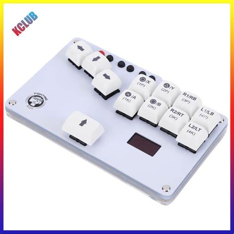 Fighting Box Gamepad Keyboard Oled Display Mini Hitbox Keyboard Multiple Usb C Ports For Android