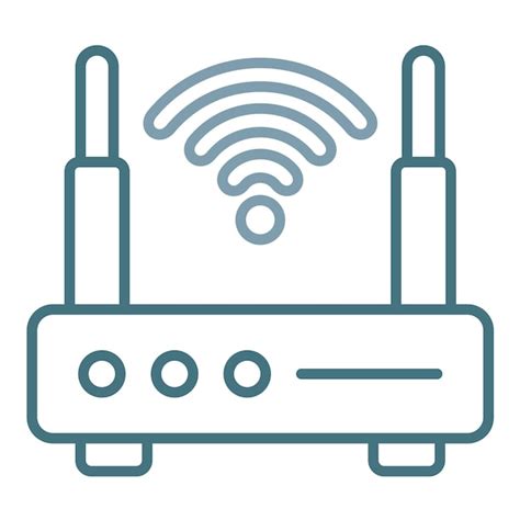 Premium Vector Wifi Connection Flat Illustration
