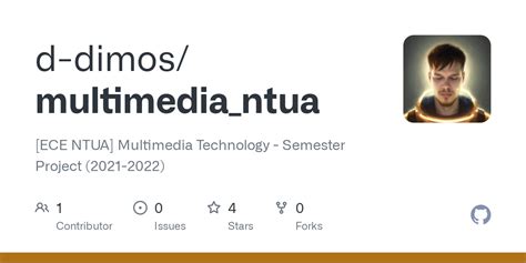 Github D Dimosmultimediantua Ece Ntua Multimedia Technology Semester Project 2021 2022