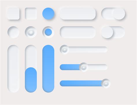 Neumorphism Design Figma