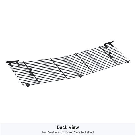 Aps Premium Stainless Steel Chrome Billet Grille Compatible With Chevy