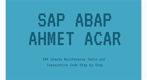 Abap Text Translations Using Slxt By Ahmet Acar Medium