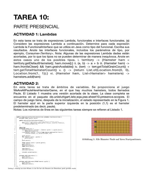 Tarea 10 Ws2324 Pse Pdf Constructor Programación Orientada A