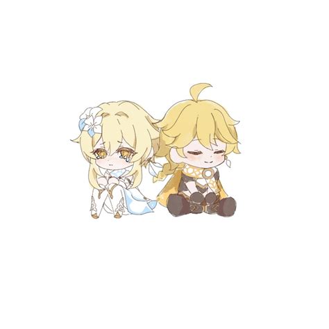 Safebooru 1boy 1girl Aether Genshin Impact Ahoge Black Pants Black