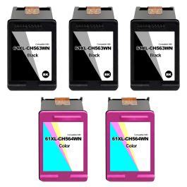 Compatible Hp Xl Ink Cartridges Pack Black Tri Color