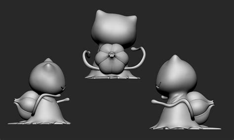 Pokemon Mimikyu Bulbasaur Free 3d Model 3d Printable Cgtrader