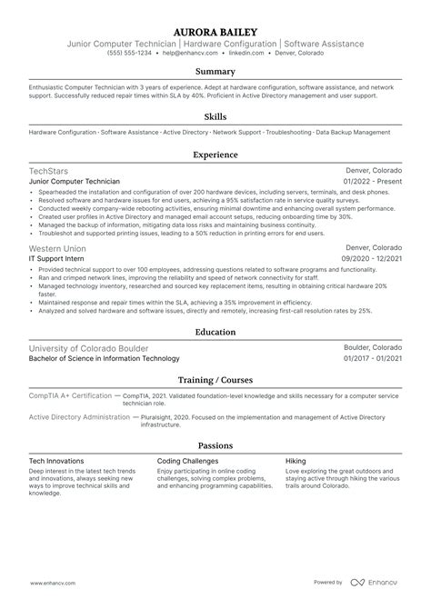 24 Successful Computer Science Resume Examples And Writing Tips For 2024