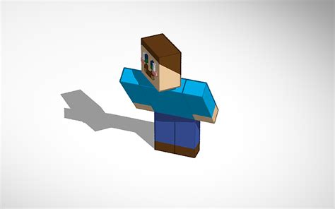 3d Design Minecraft Character Tinkercad