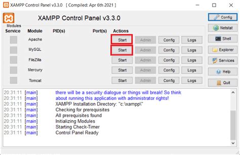 Membuat Database Mysql Di Localhostphpmyadmin Xampp Sepriano Mkom