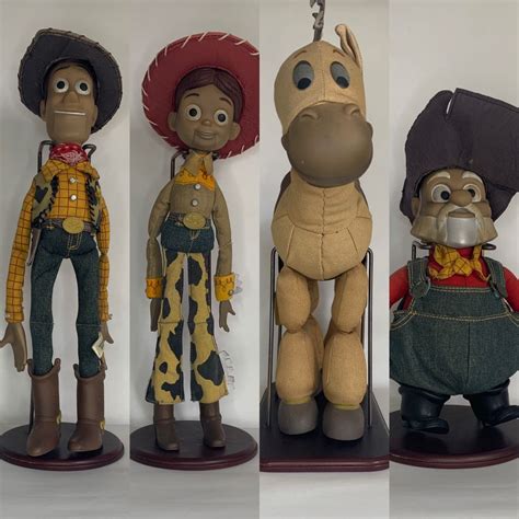 Toy Story 2 Woodys Roundup Vintage Doll Set Of 4 Hobbies And Toys