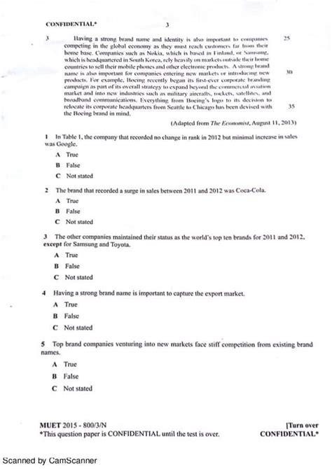 Muet Reading Question And Answer Terbaru Untuk Calon Muet 2026