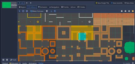 Tilesheet Batch Create Collision Shapes Rgodot