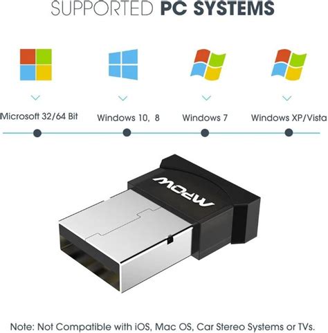 Mpow Bluetooth 4 0 Usb Dongle Adapter Computers And Tech Parts And Accessories Cables And Adaptors