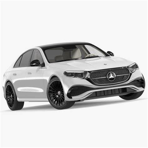 Modelo 3d Mercedes Clase E Color Blanco Equipado Para Maya Turbosquid 2170117