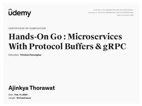 Ajinkya Thorawat On Linkedin Golang Microservices Protocolbuffers Grpc
