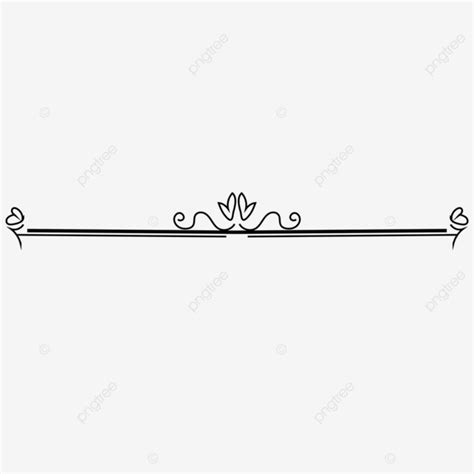 장식 라인 분할선 클립 아트 장식적인 선 나누기 Png 일러스트 및 벡터 에 대한 무료 다운로드 Pngtree