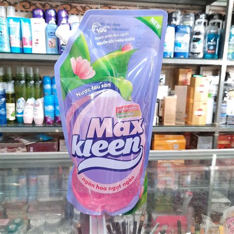 Túi Nước Lau Sàn Max Kleen Ngàn Hoa Ngọt Ngào 1kg Shopee Việt Nam