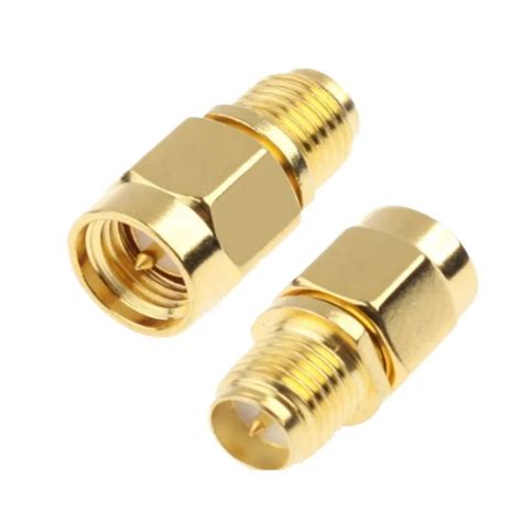 Types Of Coaxial Connectors Rp Sma Male To Sma Female Straight Sma Adaptor Buy Rp Sma Male To