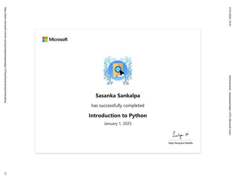 Python Microsoftlearn Programming Continuouslearning Milestone